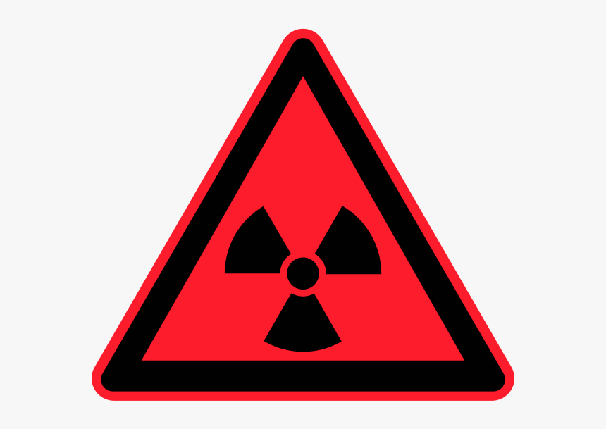 Radioactive Hazard Sign - Radiation Symbol, HD Png Download ...