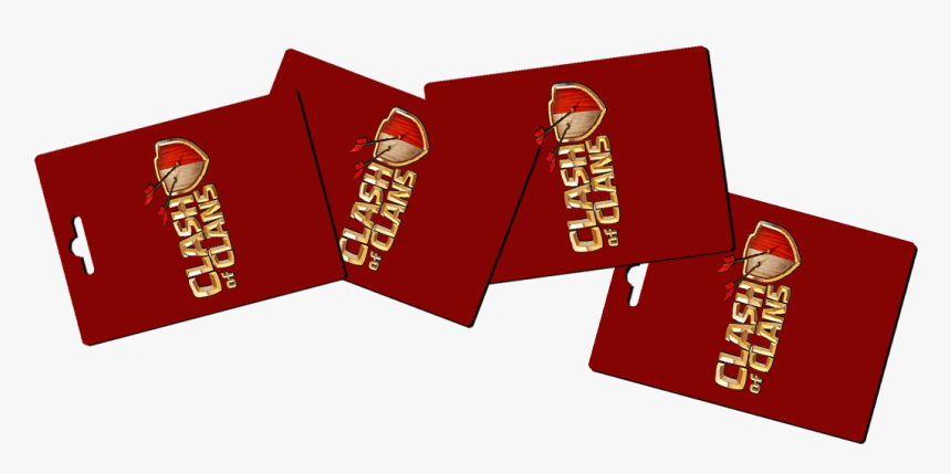 Clash Of Clans Free Gems Gift Cards - Clash Of Clans, HD Png Download ...