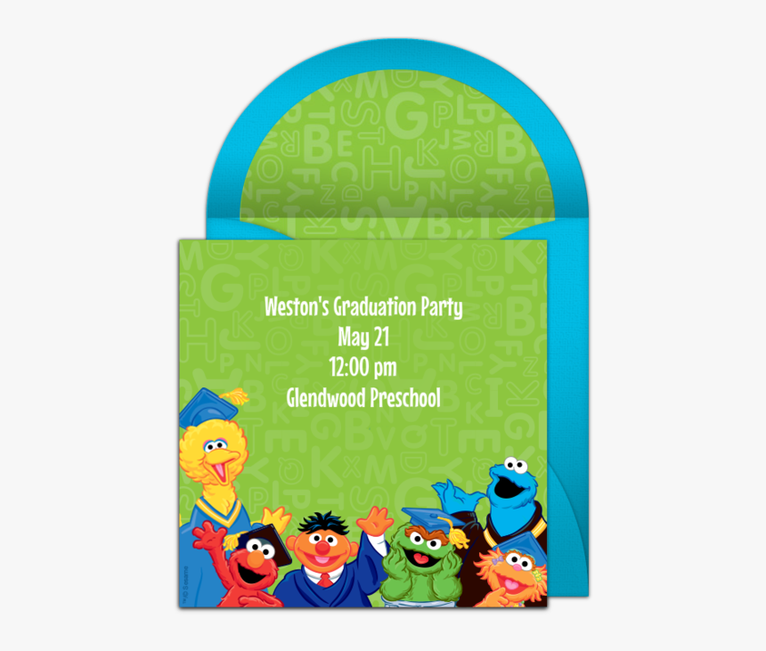 Sesame Street Graduation, HD Png Download , Transparent Png Image - PNGitem