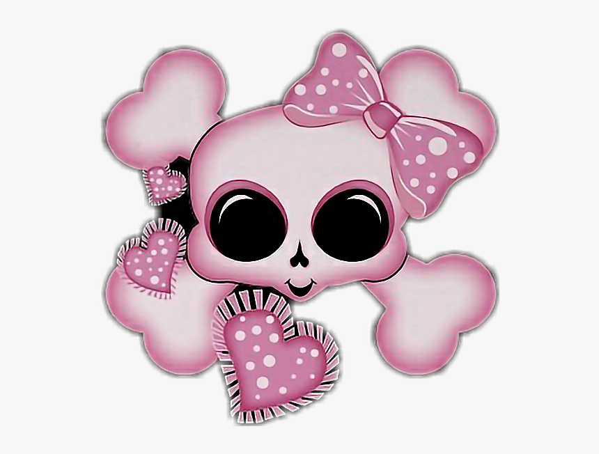 Cute Girl Skull