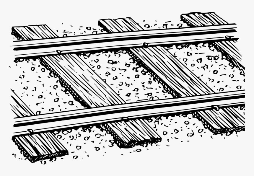 Rail Transport Train Track Drawing Railway Clipart - Train Track ...