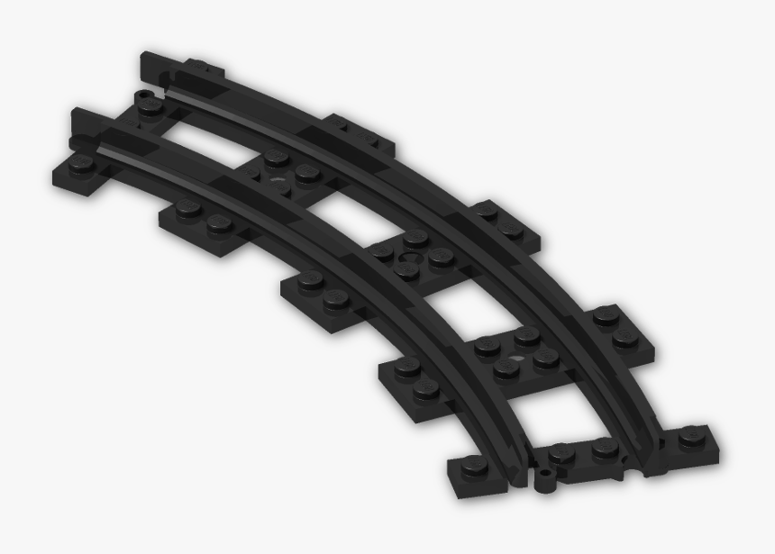 Track - Black Lego Train Track, HD Png Download , Transparent Png Image ...
