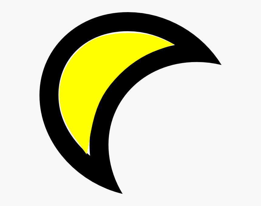 Crescent Vector Cartoon Moon - Moon Image Animated Png, Transparent Png ...