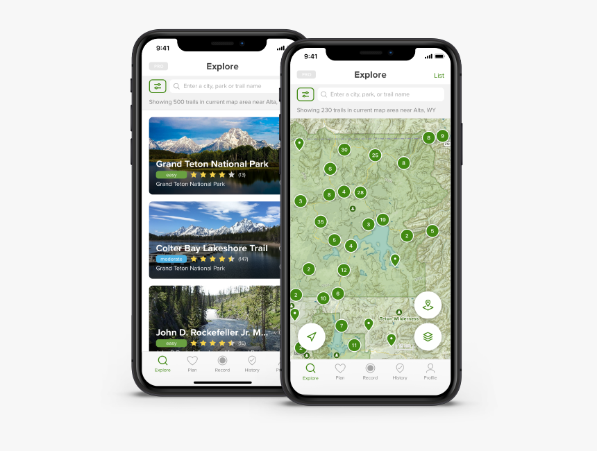Explore Iphone - Alltrails App, HD Png Download , Transparent Png Image ...