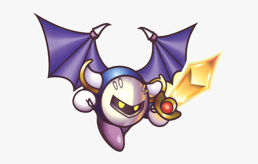 Meta Knight Png - Meta Knight Kirby Super Star, Transparent Png ...
