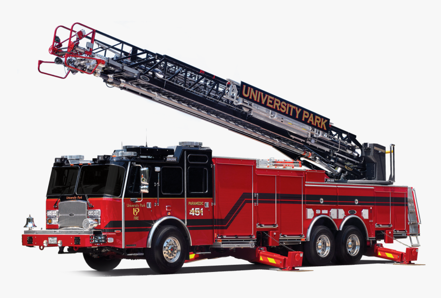 Fire Truck Ladder - Eone Hps 105, HD Png Download , Transparent Png ...