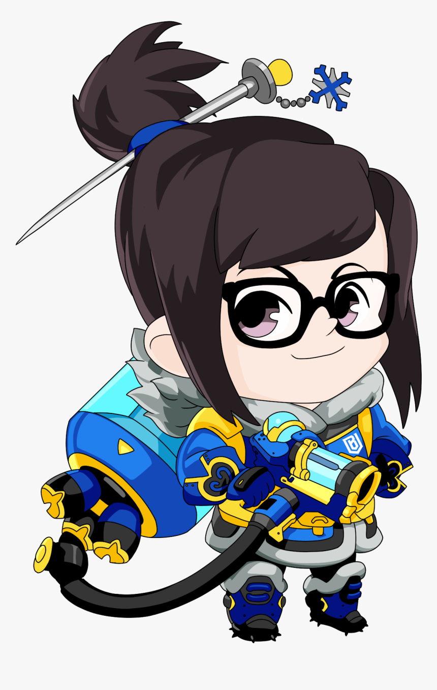 Overwatch Mei Cute Spray, HD Png Download , Transparent Png Image - PNGitem