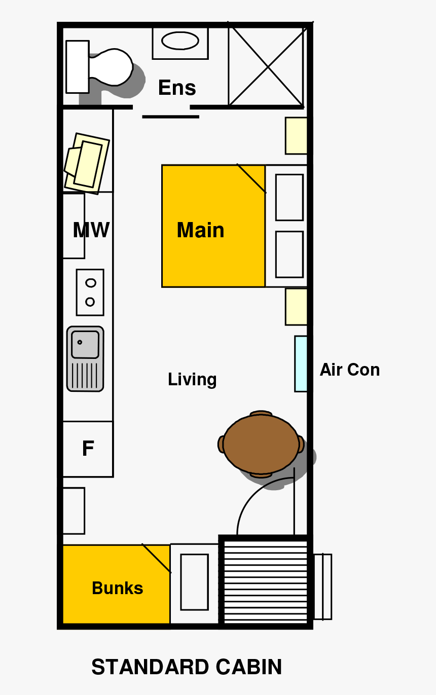 Standard-cabins, HD Png Download , Transparent Png Image - PNGitem