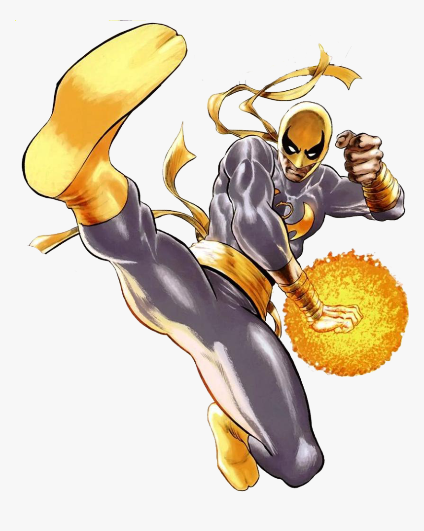 Danny Rand - Iron Fist Comic Png, Transparent Png , Transparent Png ...