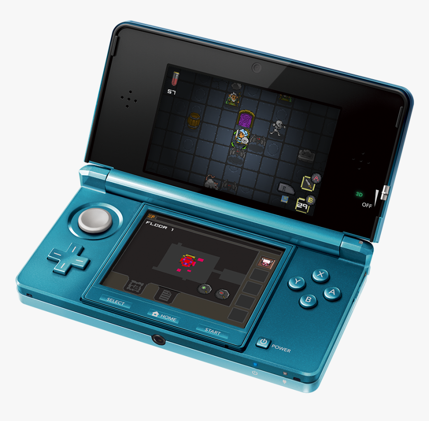 Black Nintendo 3ds, HD Png Download , Transparent Png Image - PNGitem