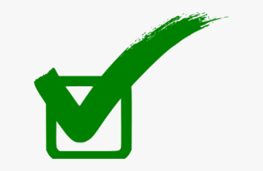Green Check Mark - Check Mark Transparent Gif, HD Png Download ...
