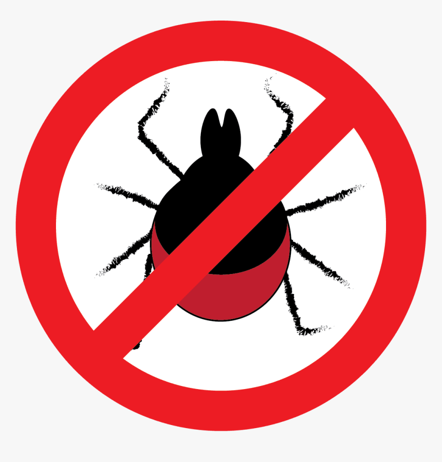 Tick Awareness - No Ticks Sign Png, Transparent Png , Transparent Png ...