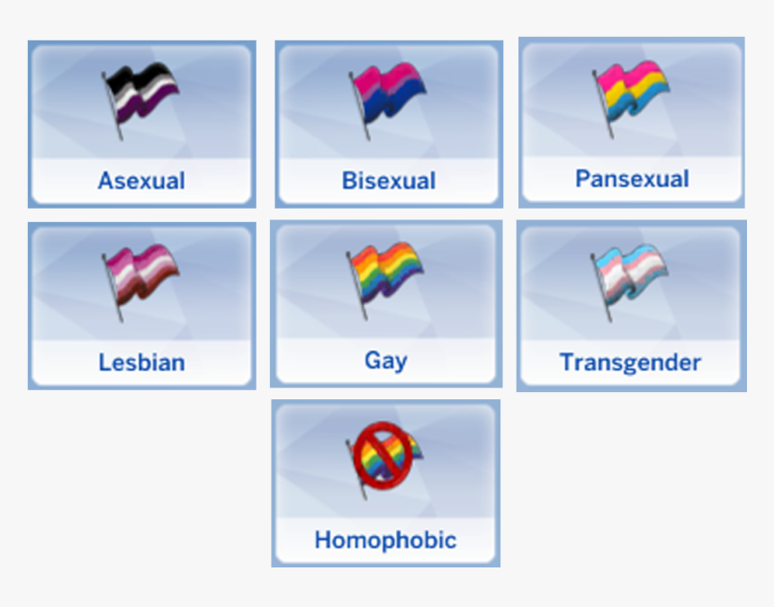 Sims 4 Cc Lgbtq Mod, HD Png Download , Transparent Png Image - PNGitem