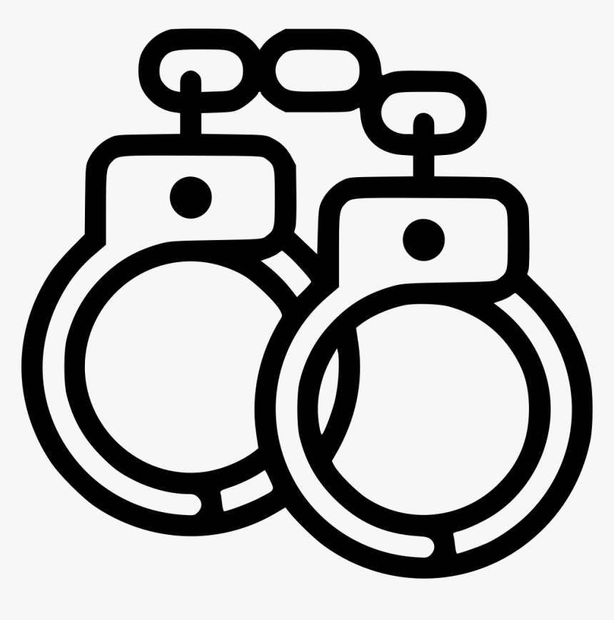Handcuffs Shackles Restraints - Icon, HD Png Download , Transparent Png ...