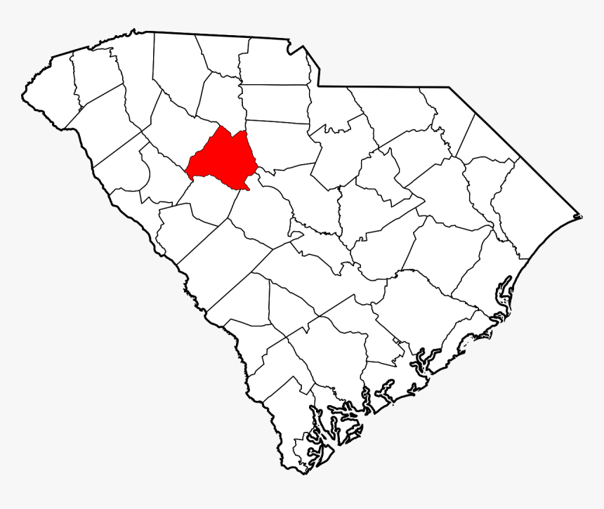 South Carolina Map - Location Battle Of Camden, HD Png Download ...