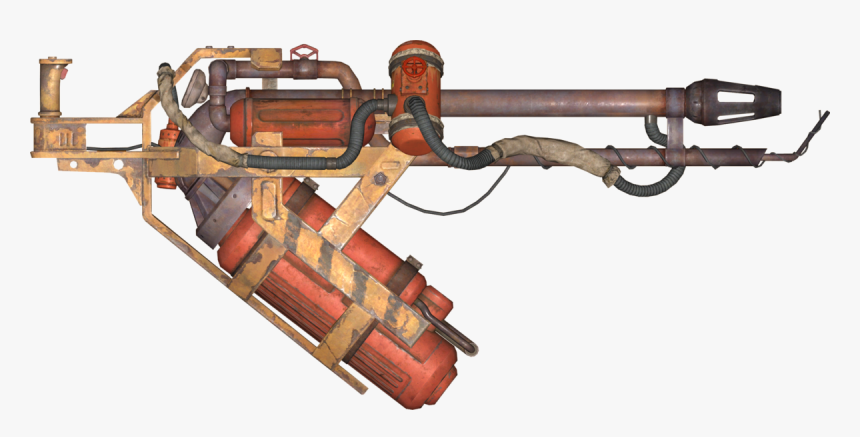 Fallout 4 Flamethrower - Flamer Fuel Fallout 76, HD Png Download ...