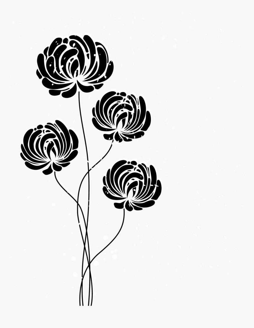 Card Base - Flower Drawing On Wedding Cards, HD Png Download ...