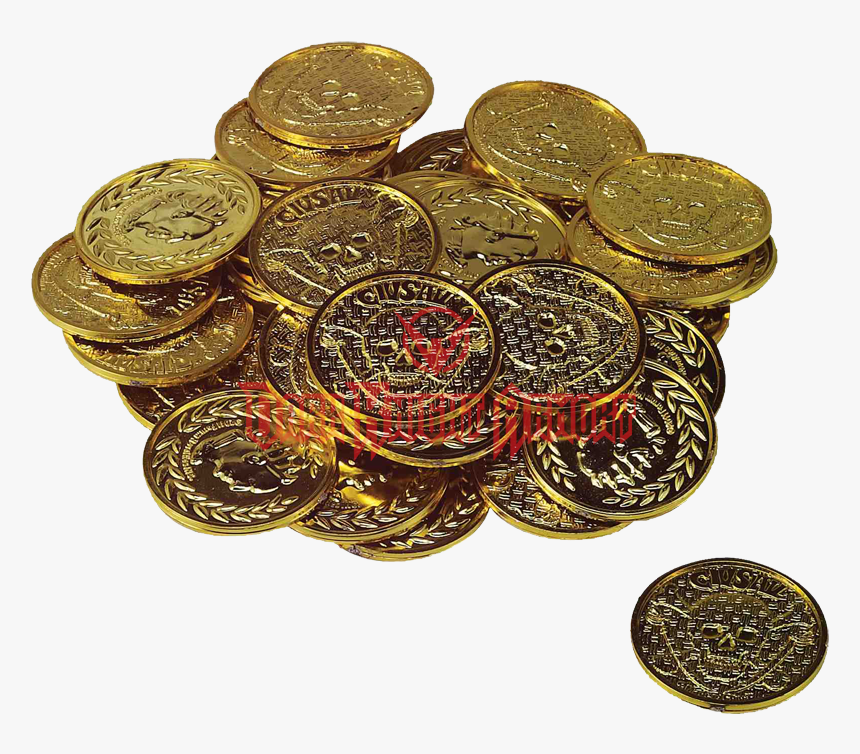 Gold Coin Pirate Coins Piracy - Pirate Coins Png, Transparent Png ...