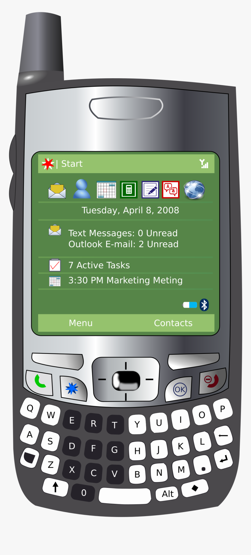 Smart Phone With No Logos Clip Arts - Smartphone, HD Png Download ...