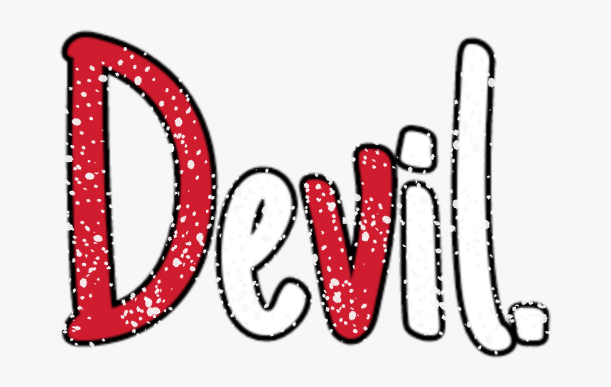 Png Text, Devil - Calligraphy, Transparent Png , Transparent Png Image ...