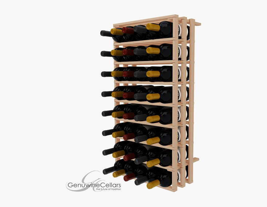 Bottle On Wine Rack Png, Transparent Png , Transparent Png Image - PNGitem