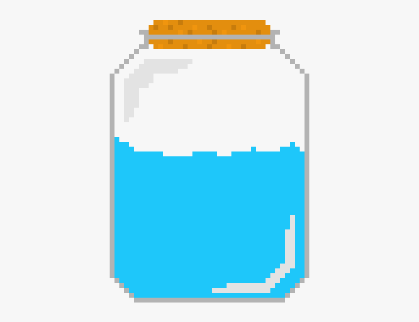 Water Jar Png - Pixel Art Social Media, Transparent Png , Transparent ...