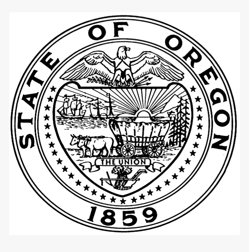 Oregon State Seal Drawing, HD Png Download , Transparent Png Image ...