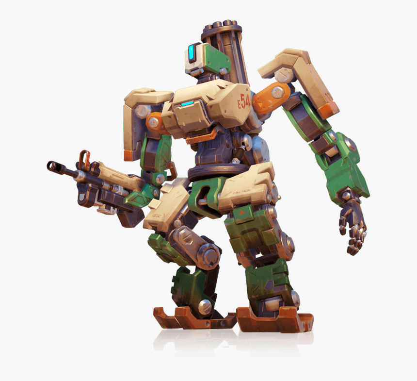 Full Hero Image Of Bastion - Bastion Overwatch Png, Transparent Png ...