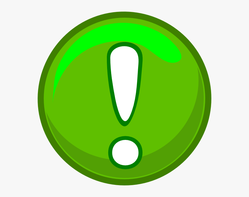Green Alert Icon Clip Art - Alert Clip Art, HD Png Download ...