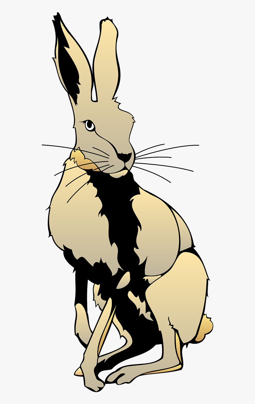 Fox And Rabbit Drawing, HD Png Download , Transparent Png Image - PNGitem