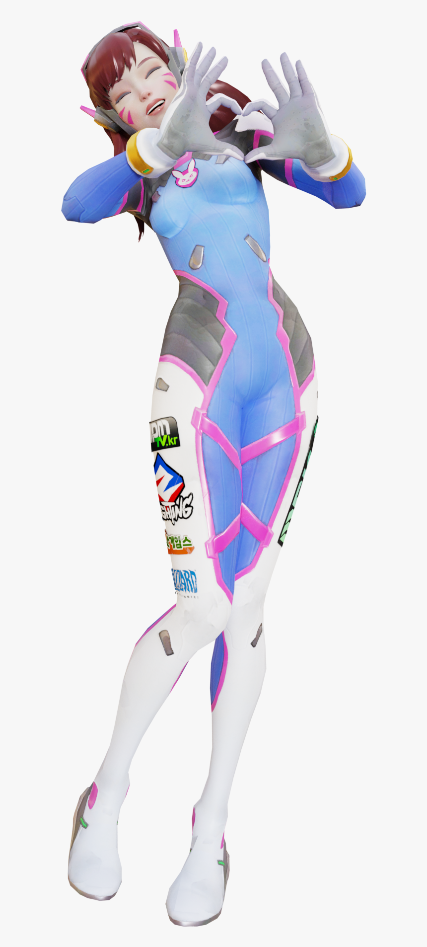 Dva Overwatch Render Png, Transparent Png , Transparent Png Image - PNGitem
