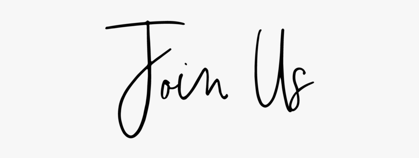 Join Us - Calligraphy, HD Png Download , Transparent Png Image - PNGitem