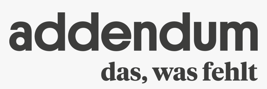 Addendum Logo Combination Dark - Schöffel Logo, HD Png Download ...