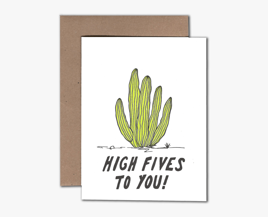 Cactus High Five - Weed, HD Png Download , Transparent Png Image - PNGitem