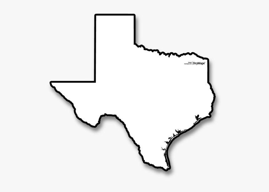 Texas - Transparent State Of Texas Outline, HD Png Download ...
