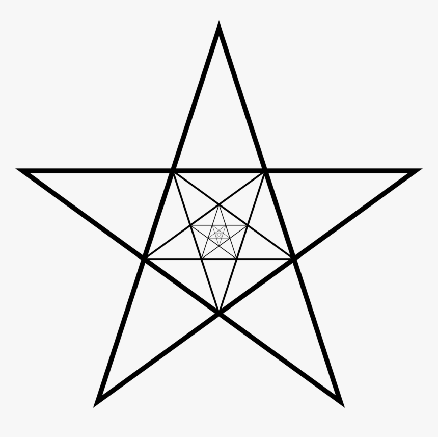 Many Triangles Are There In A Star, HD Png Download , Transparent Png ...
