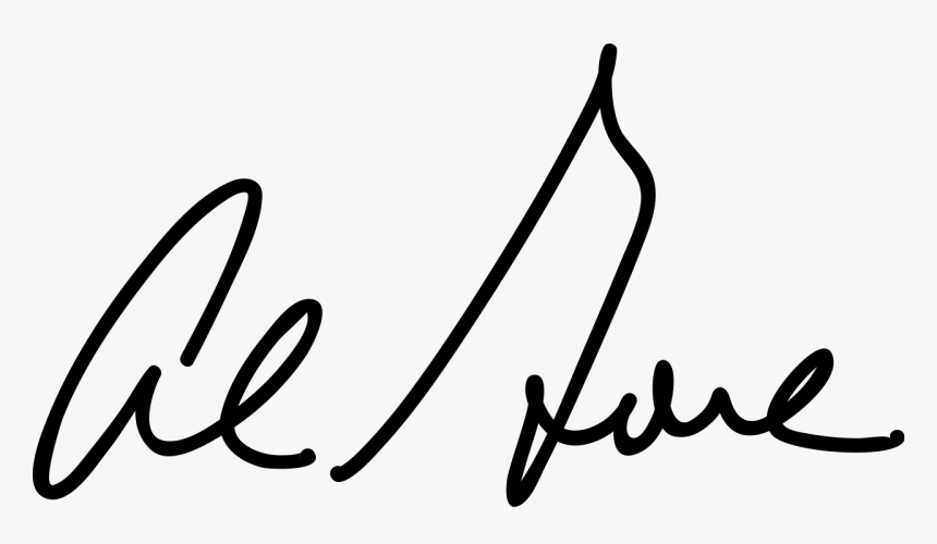 Al Gore Signature, HD Png Download , Transparent Png Image - PNGitem