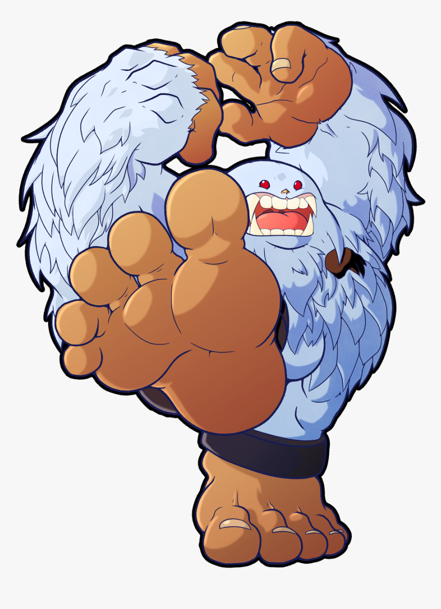 Mighty Sasquatch 2 Gn3 - Sasquatch Capcom, HD Png Download , Transparent Png Image - PNGitem