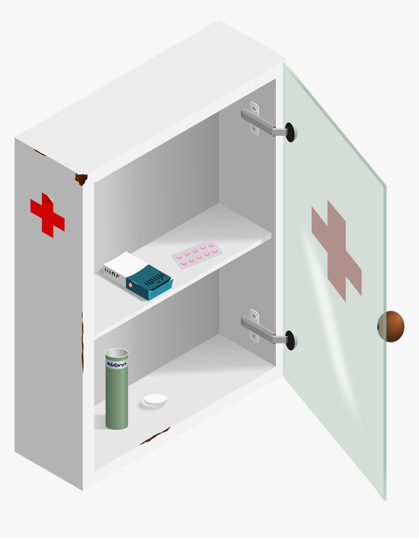 Box, First Aid, Glass Door, Medicine, Medikit - First Aid Box Size, HD ...