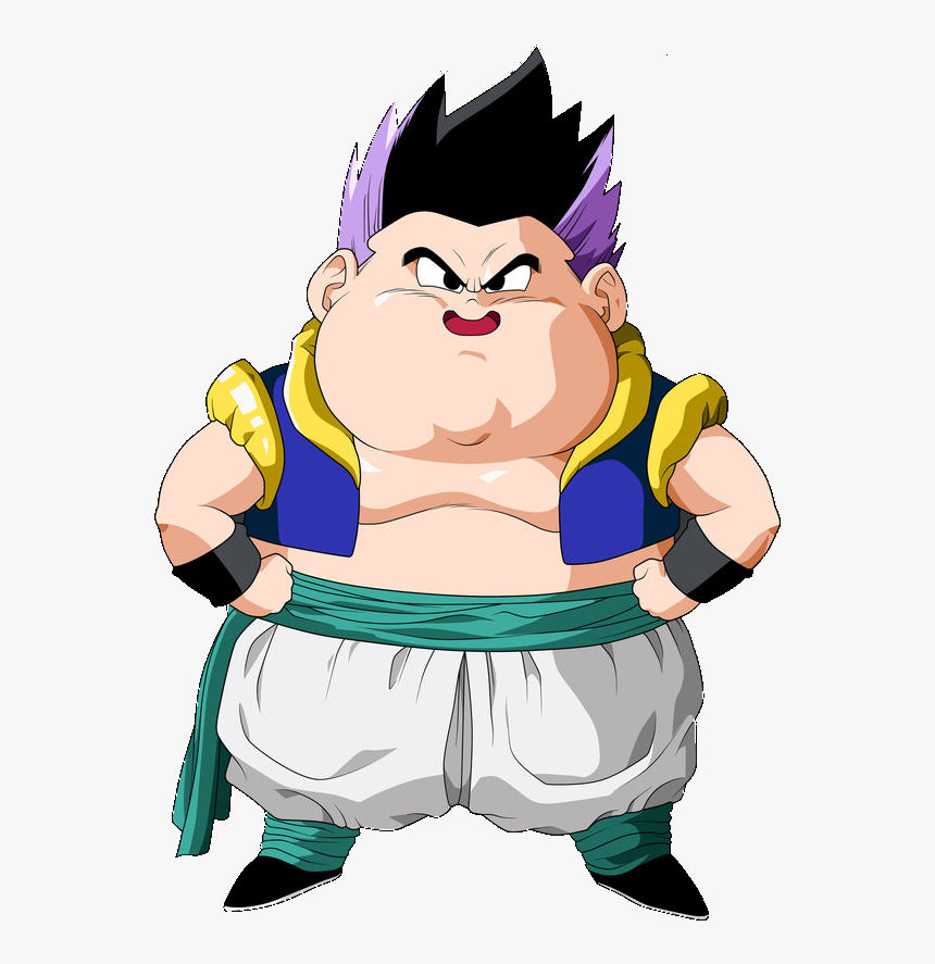 Fat Gotenks, HD Png Download , Transparent Png Image - PNGitem