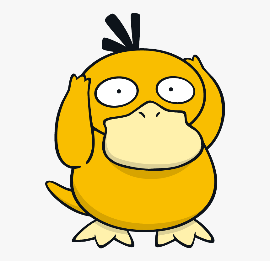 Psyduck Pokemon Character Vector Art - Pokemon Png Psyduck, Transparent ...