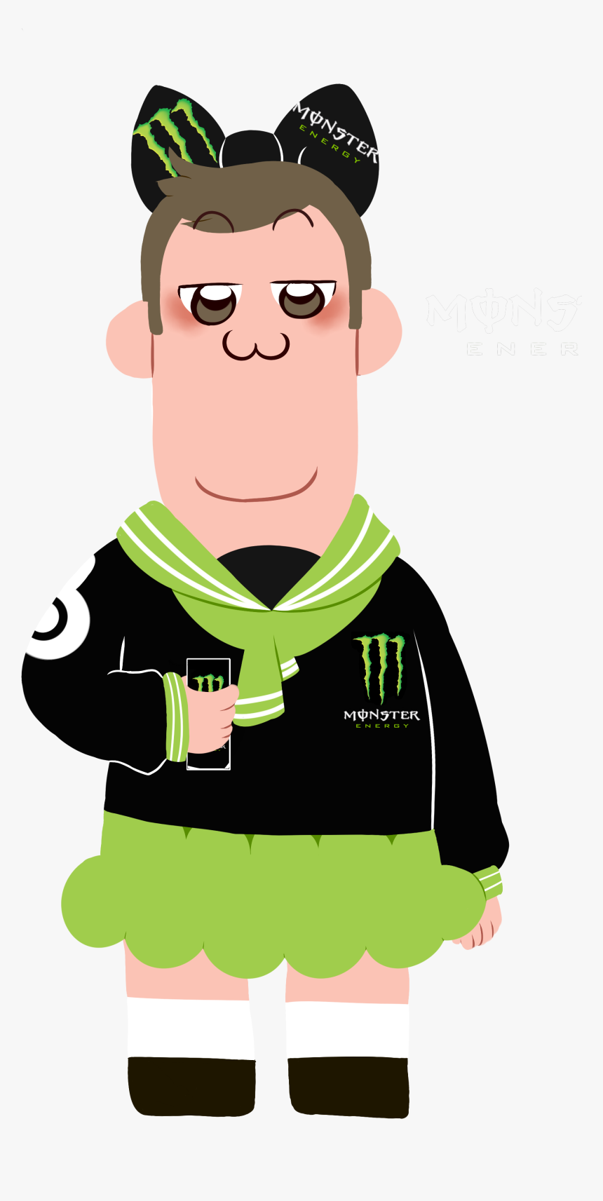 Admiralayaya Clap Pls Make This An Emote - Monster Energy, HD Png ...