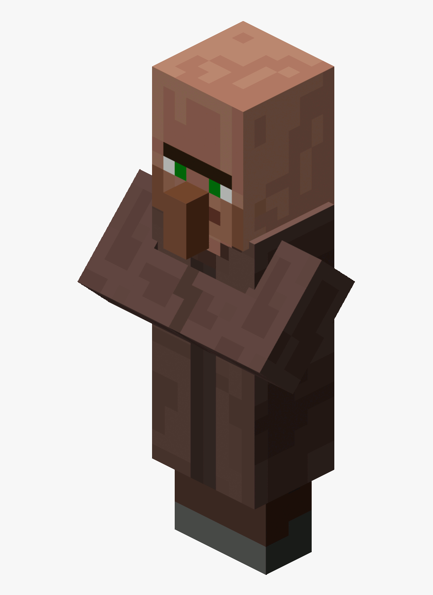 Plains Villager Base - Minecraft Villager Png, Transparent Png ...
