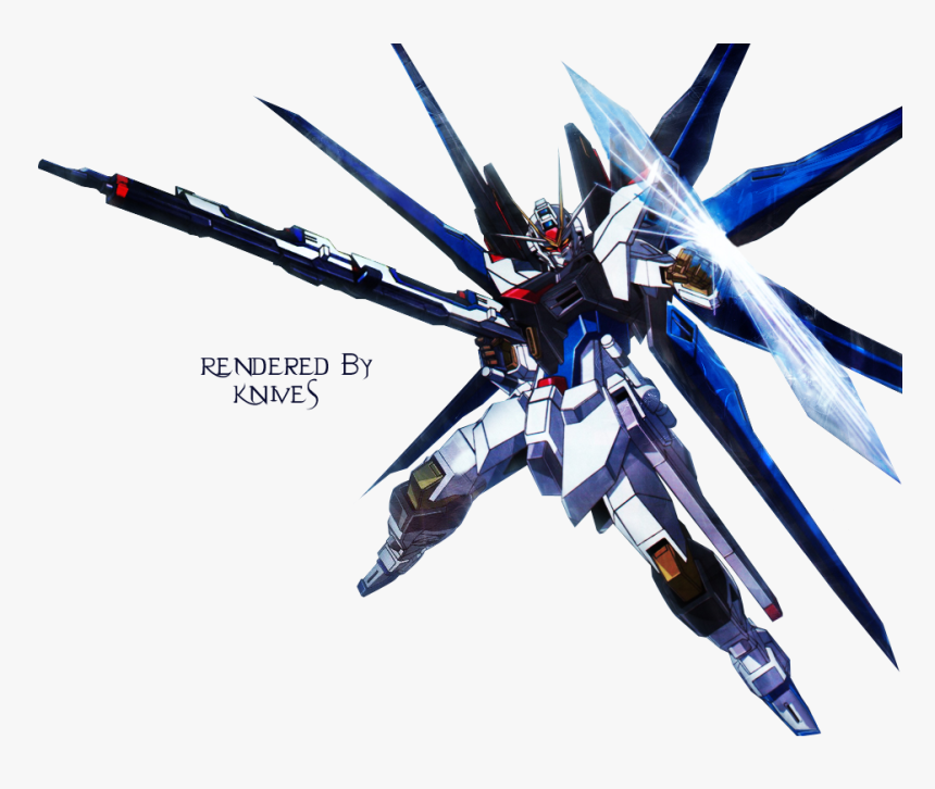 Strike Freedom Gundam Transparent Background, HD Png Download ...