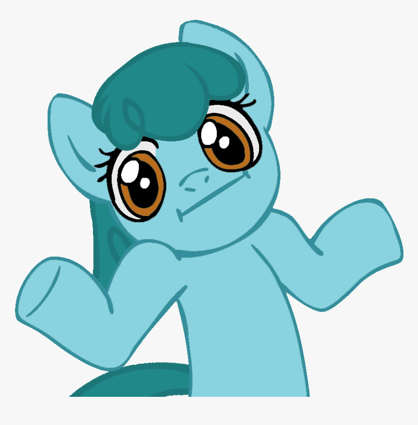 Mlp Shrug Derpy Clipart , Png Download - My Little Pony Meme Png ...
