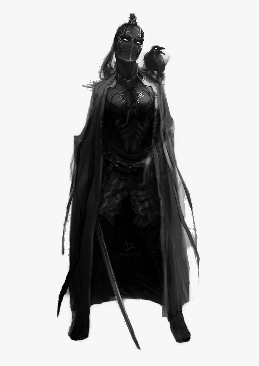 There Are Whispered Rumors Of A Shadowy Figure Known - Masked Female ...