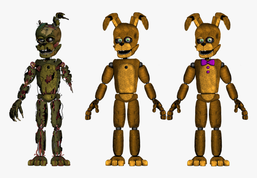 Salvage Springtrap Full Body , Png Download - Spring Trap Full Body ...