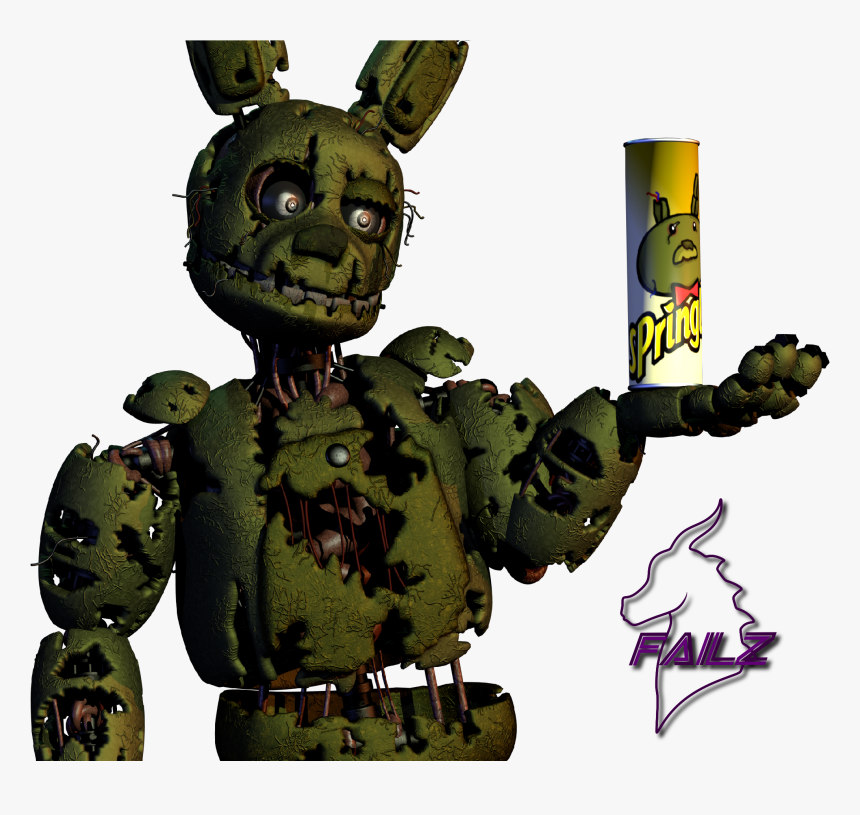 Springtrap V9 Realfailz , Png Download - Springtrap V9 Realfailz ...