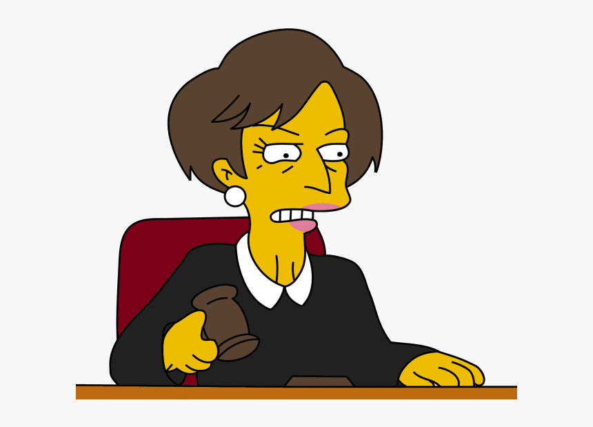 Simpsons Judge Constance Harm, HD Png Download , Transparent Png Image ...