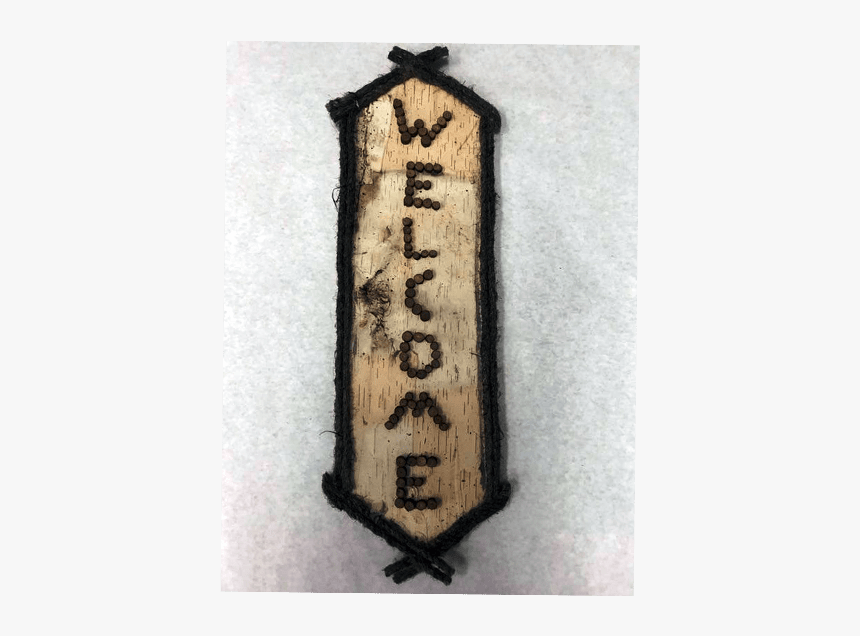 Rustic Twig Welcome Sign - Cross-stitch, HD Png Download , Transparent ...